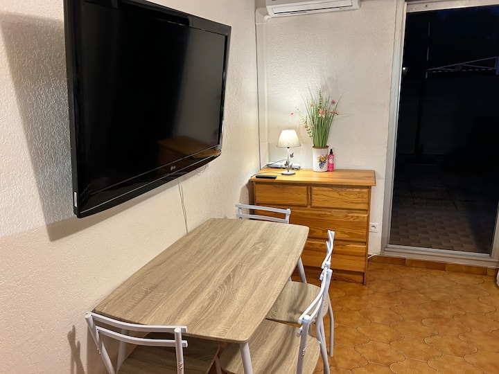 Studio Climatisé Avec Jardin Et Plage à 250m - Saint-Mandrier-sur-Mer