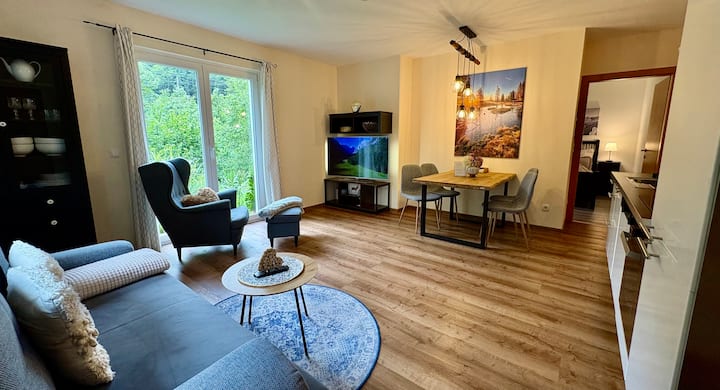 45 M² Ferienwohnung ∙ 1 Schlafzimmer ∙ 4 Gäste -