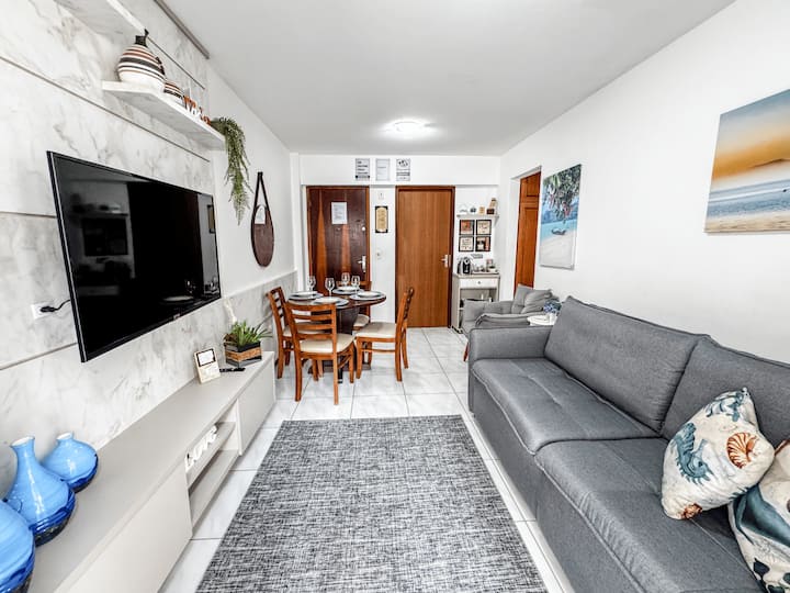 Apartamento Central 01 Vaga Garagem 400mtrs Do Mar - Balneário Camboriú