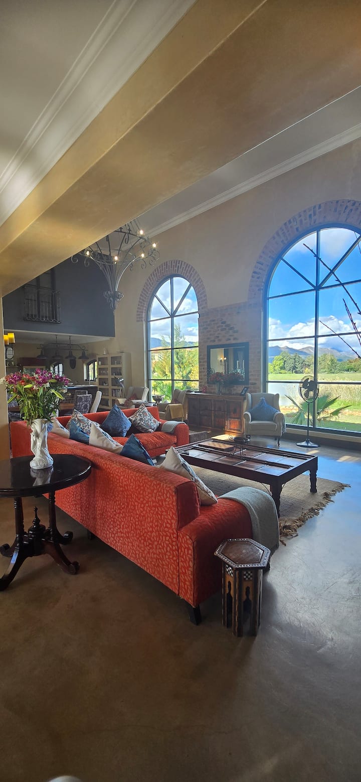 Escape To Tuscan Villa Nr Franschhoek Winelands - Le Cap