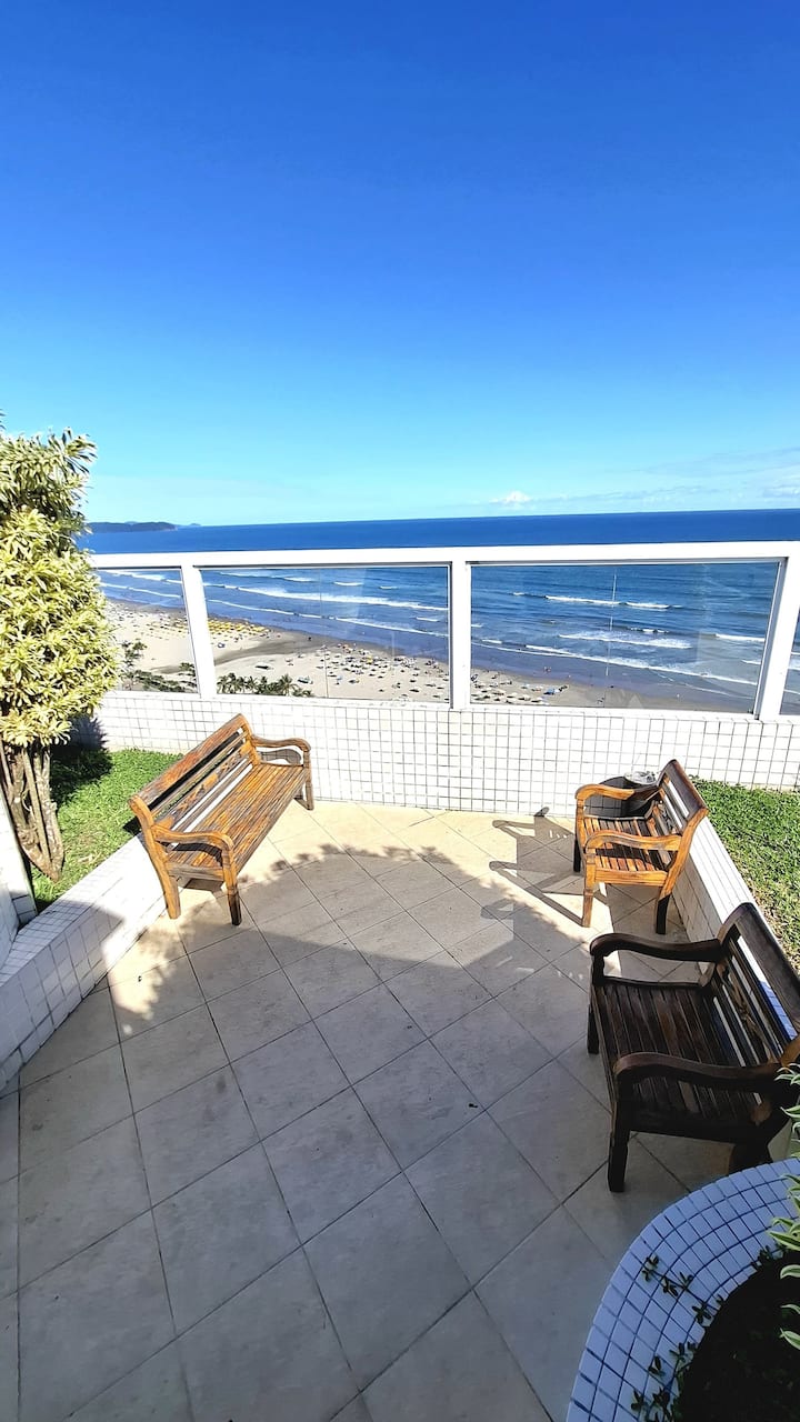 Vista Mar, Garagem Individual - Praia Grande