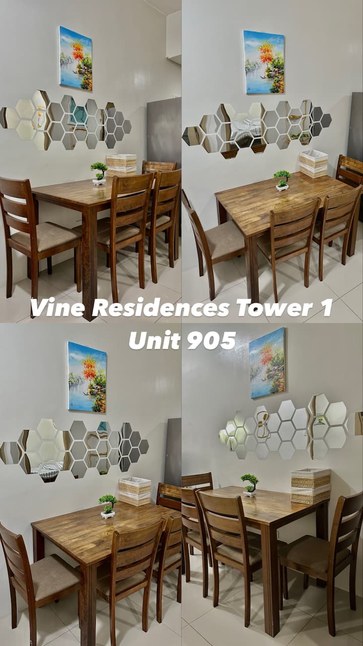 Vine Tower 1 2br Unli Wi-fi Primevids Freeparking - Valenzuela