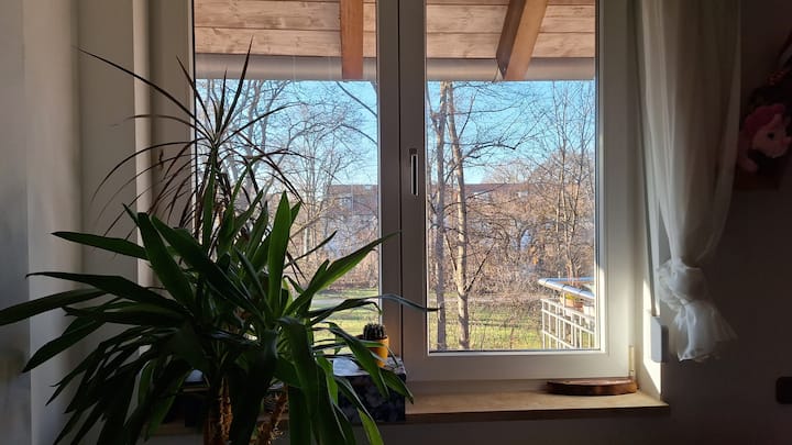 Green, Family Friendly Munich Ladybug Apartment - Munich