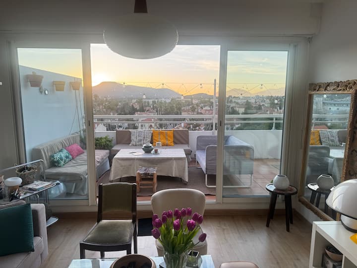 Très Grand T1 Avec Terrasse 15m2, Ouest Belle Vue - Presqu'île de Giens