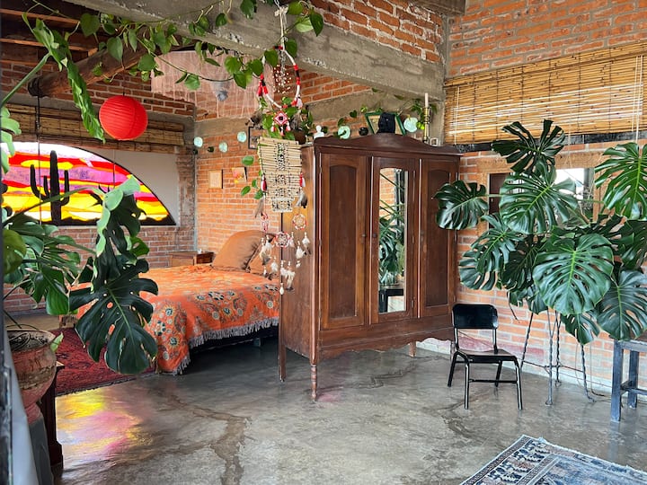Artistic And Safe Loft With Skyline View Terrace - San Miguel de Allende
