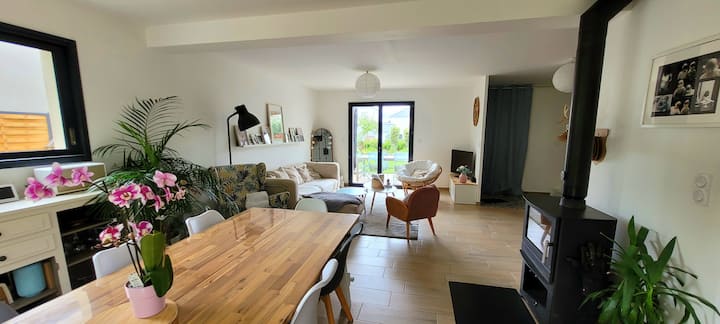 Ressourcez-vous En Normandie:maison Cosy Familiale - Plage Luc-sur-Mer