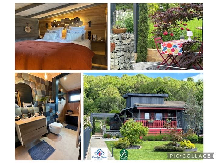 Tiny House Le Chalet     
Petit  Déjeuner Compris - Vesoul