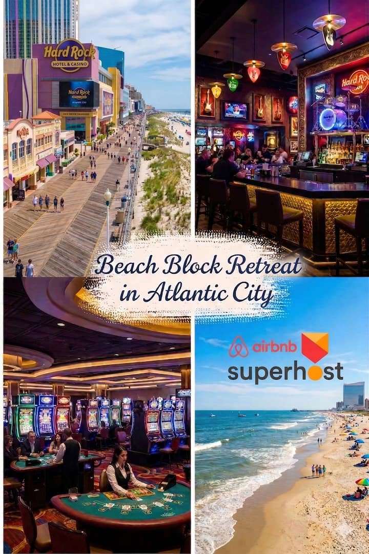 Beach Block Newly Renovated House_free Parking - Atlantic City, NJ