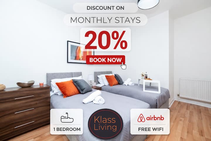 Elmbank No 15 Apartment By Klass Living - Motherwell