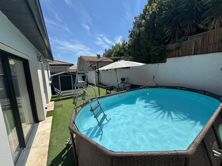 Charmante Maison Avec Piscine - Hérault