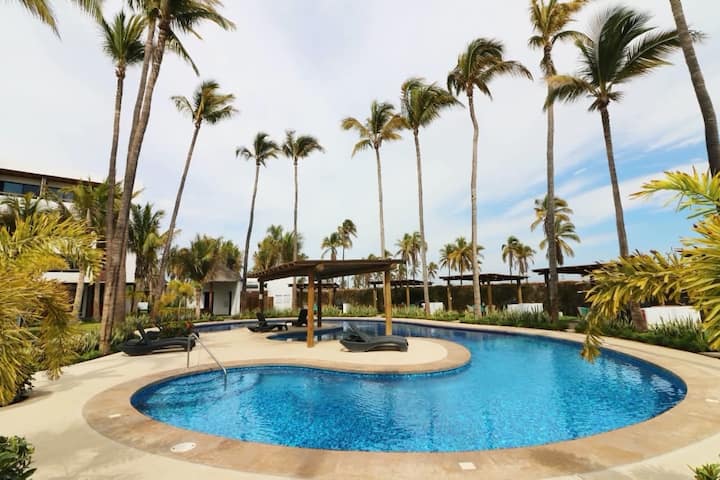 Bello Departamento En Palmilla - Alberca Y Jacuzzi - Mazatlan