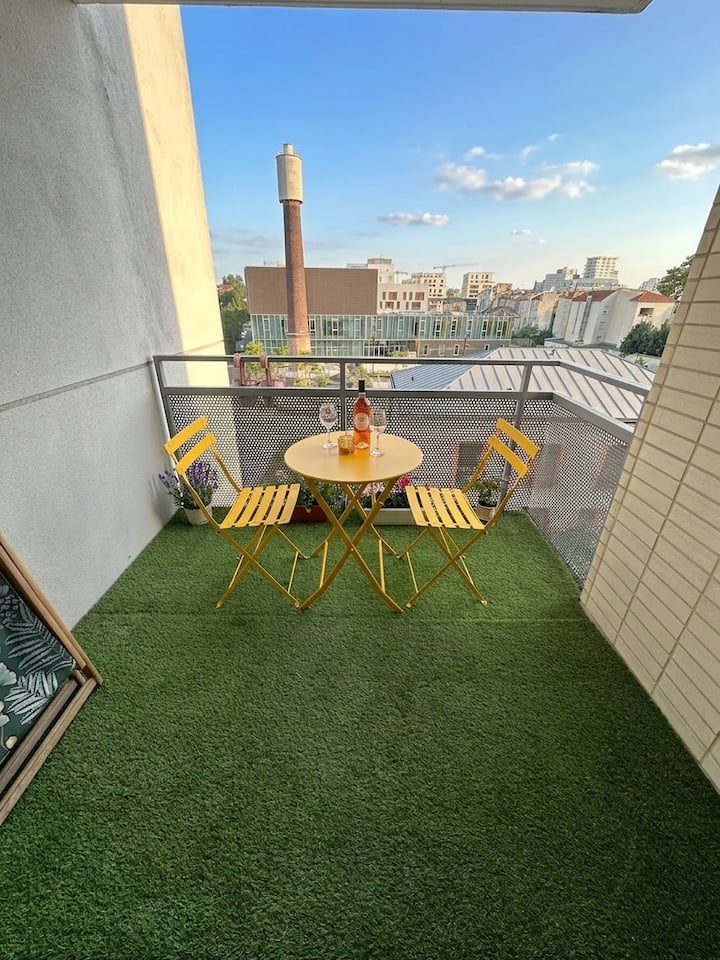 The Ivry Atelier  Appartement Proche Paris 13 - Ivry-sur-Seine