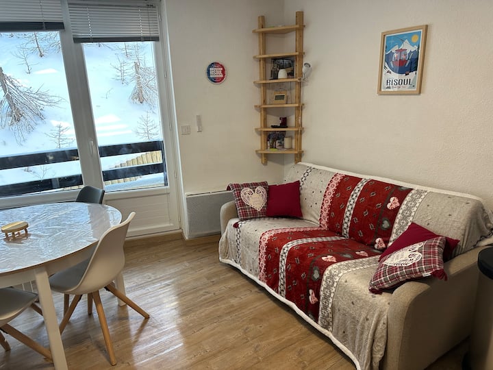 Très Beau Studio Au Pied Des Pistes 
Ski Aux Pieds - Risoul