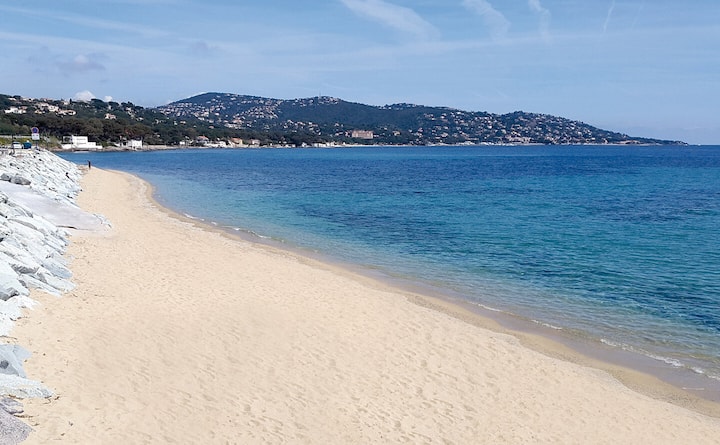 3 Pièces Vue Mer, Climatisation 100m De La Plage - Sainte-Maxime