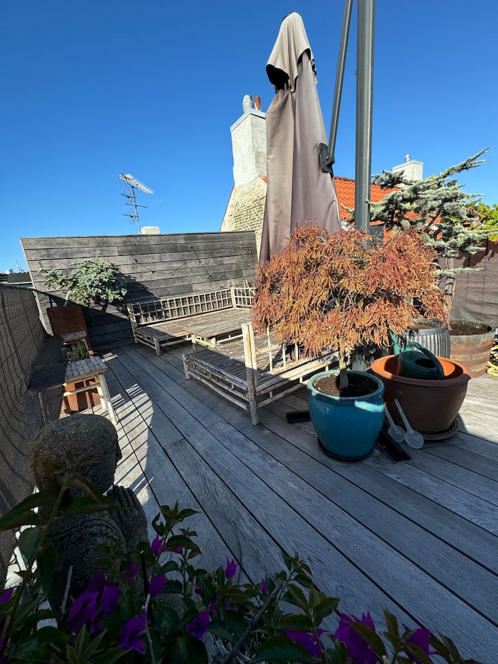 45sqm Private Rooftop, 140sqm Cosy Apartment - Copenhagen