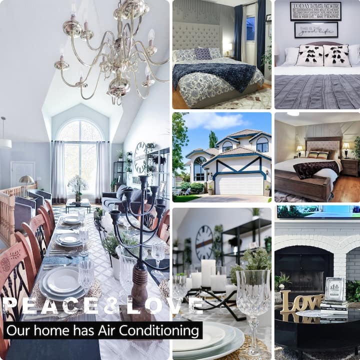 Family* 2 Kitchens*5 Bdrms*5 Bthrms*close To Banff - Calgary