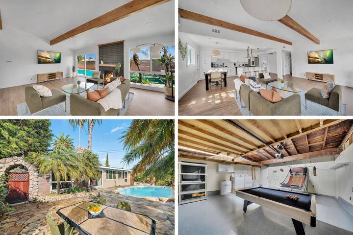 Spacious Central Gem | Pool | Arcade - Orange County, CA
