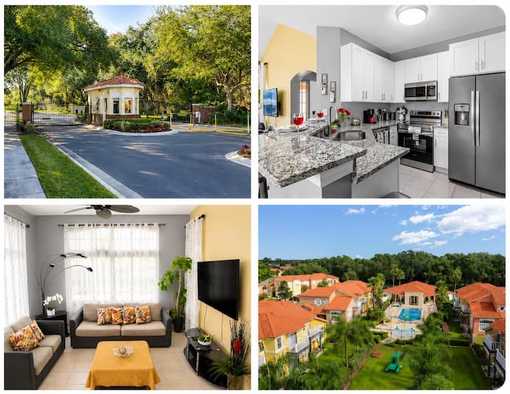 940 |Disney | 4br/3.5ba | 2 Master | Gated Resort - Kissimmee, FL