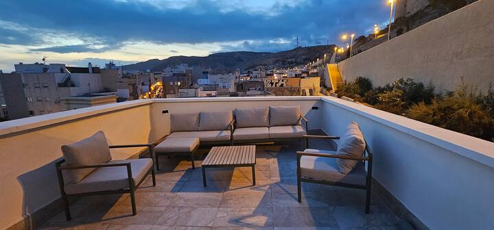 Casa Jairán · Terraza Con Vistas A La Alcazaba - Almería