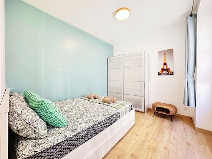 Tour Eiffel 1min | 1 Ch + Salon | 4 Pers Calme Apt - Párizs