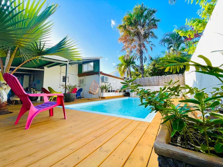 Location Saisonnière Villa «&nbsp;Chez Moaas&nbsp;» - Saint-Pierre