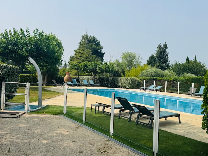 Loft Paradis: Piscine Et Tennis Pour 6 Voyageurs - Aix-en-Provence