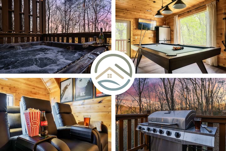 Privatehottub+theater+pooltbl|7mindollywood&gburg - Gatlinburg, TN