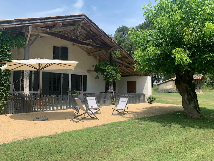 Ferme Landaise En Pleine Nature - Bazas