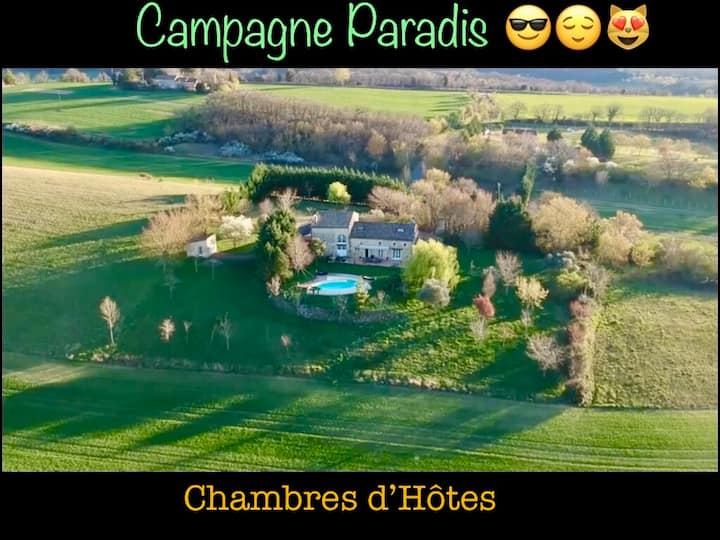 "Campagne Paradis" 
Chambres Dhôtes
Salle De Jeux - Villefranche-de-Lauragais
