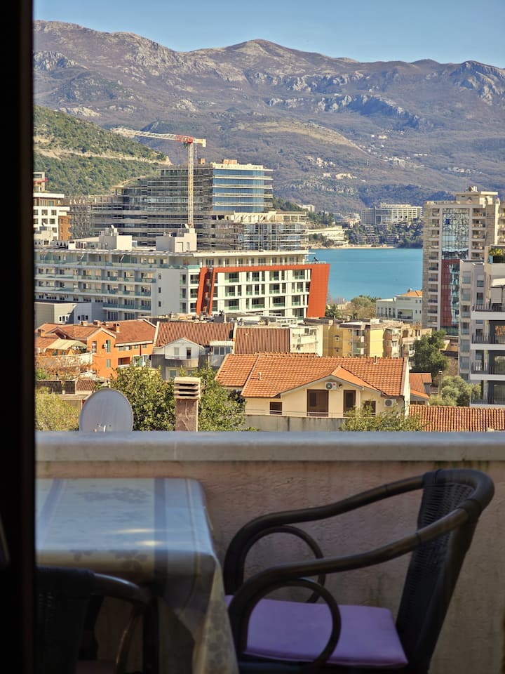 Comfort Studio Apartment - City And Sea View - Budva