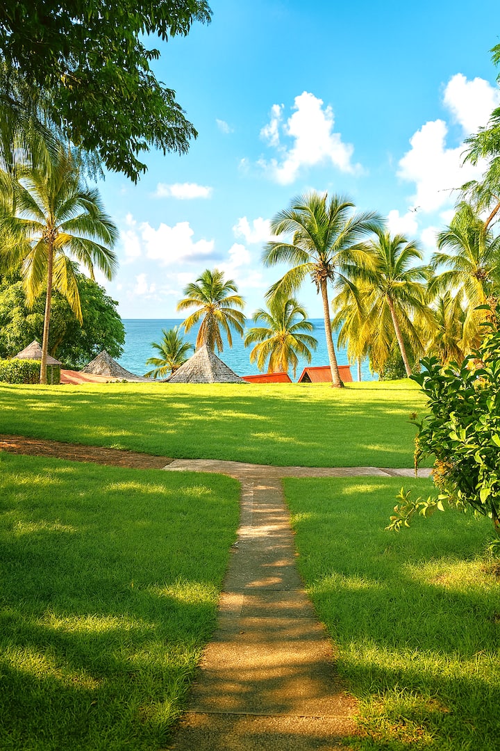 Le Paradis Zen Vue Mer Et Plage Village Vacances - Guadalupe