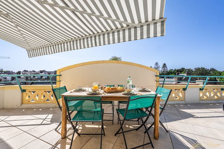 Belle Terrasse Proche Mer - Dinard