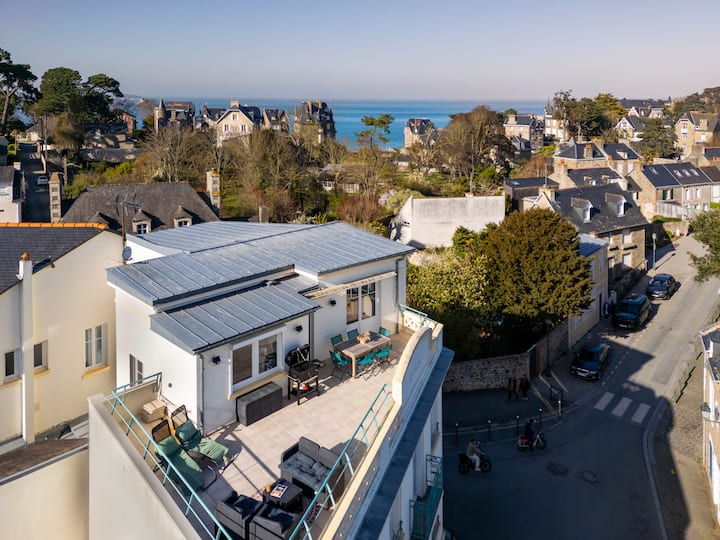 Belle Terrasse Proche Mer - Dinard