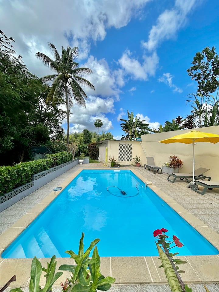 Ravissante Suite Avec Piscine Au Cœur De L’île - Guadalupa