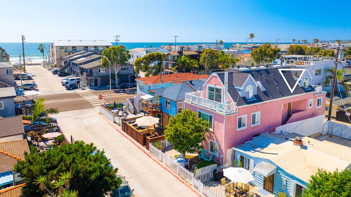 3 Br/2ba Walk To Beach/bay. Sleeps Up To 9! - San Diego, CA