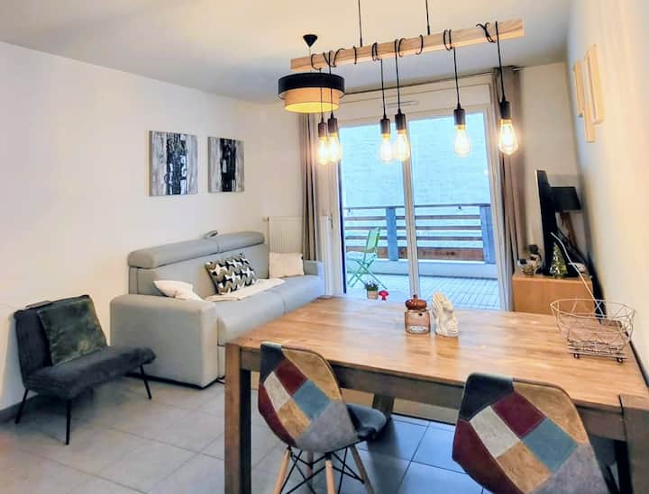 Deux Pièces 3 * Proche Du Centre - Lac De Beuil