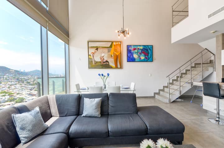 ¡De Lujo En Zona Tec! Cajón, 4 Camas, 6 H | 3br2br - Monterrey