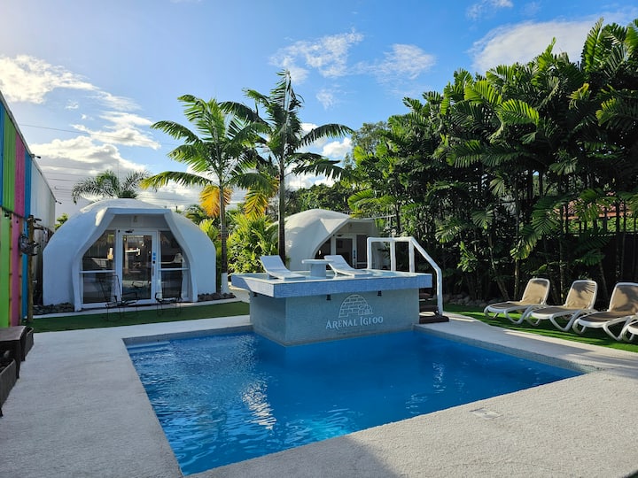 Private Igloo-style House A Few Steps From Arenal - La Fortuna