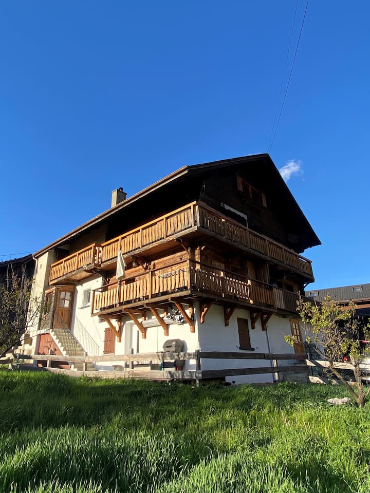 Ap Plein Pied Duplex,petite Terrasse,2p Parc Privé - 夕昂