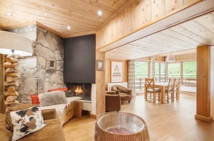 87 M²-style Chalet-vue Montagne-val Claret–9 Pers - Val Claret