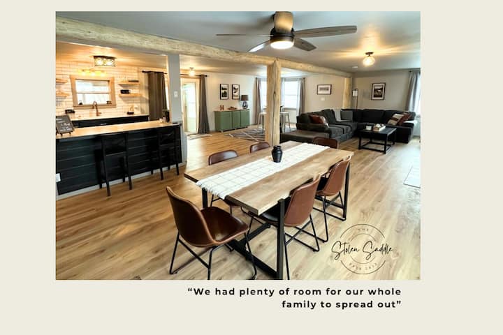 No Stairs At Our Place. The Stolen Saddle. - Wyoming