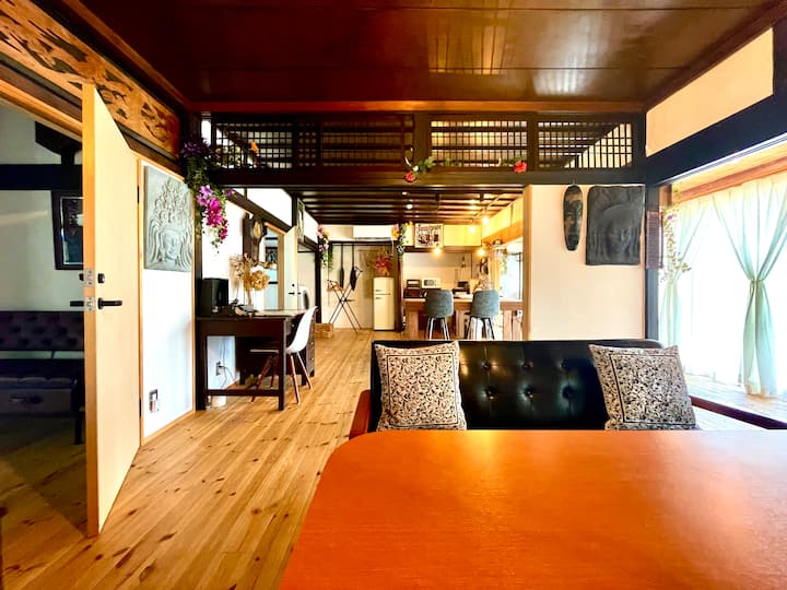 一棟貸し切り　バリの雰囲気を楽しめる古民家　「Vintagehouse1925bali」 - Nagano