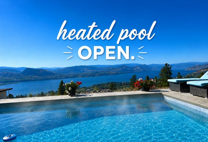 Naramata Dreaming - Poolside Panoramic Escape - 納拉馬塔