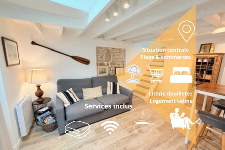 Maisonnette De Charme*situation Centrale*solo&duo - Ouistreham