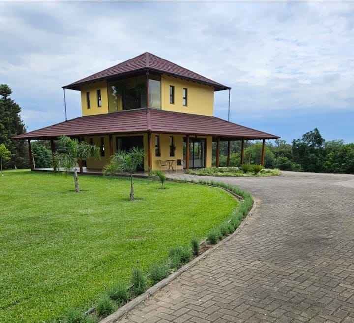 Chácara Pôr Do Sol, Um Paraíso Com Piscina - Farroupilha