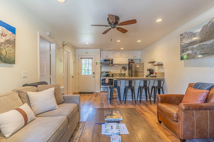 Cozy, Modern 1br W Fireplace, Hot Tub, Ski Shuttle - Mammoth Lakes, CA