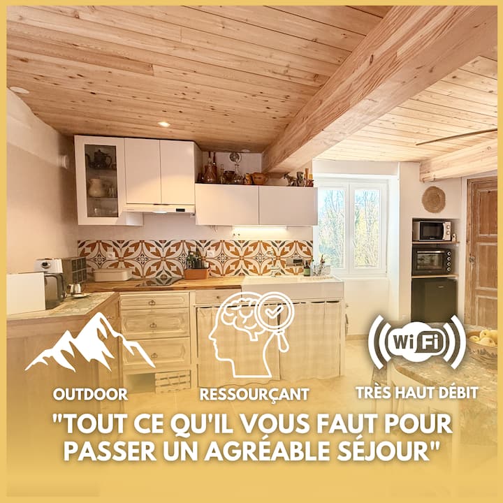Magnifique Gîte Benvengudo - Ribiers - Wifi - Sisteron