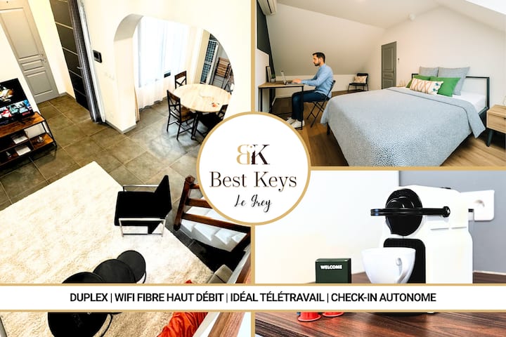 Le Grey • Duplex Spacieux – Idéal Pro & Famille - Sens