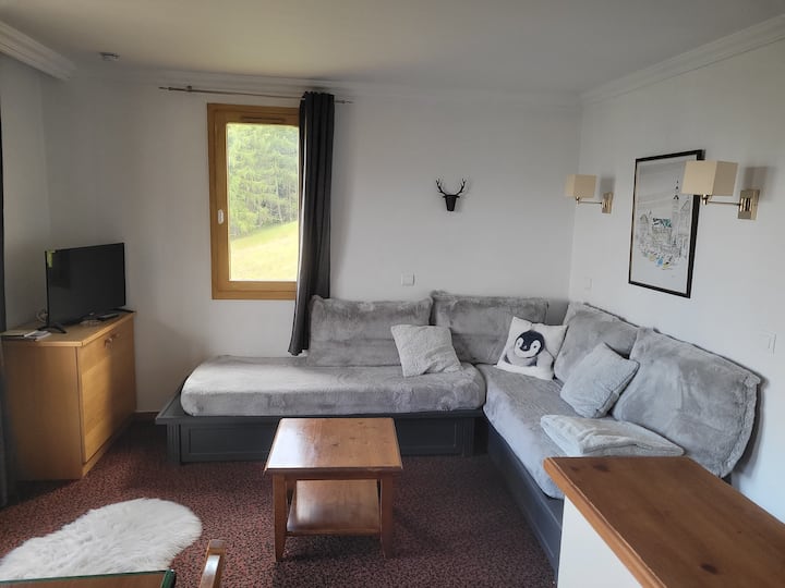 Apt.vue Mont-blanc.6 P. Pied Des Pistes. Paradiski - Mâcot-la-Plagne