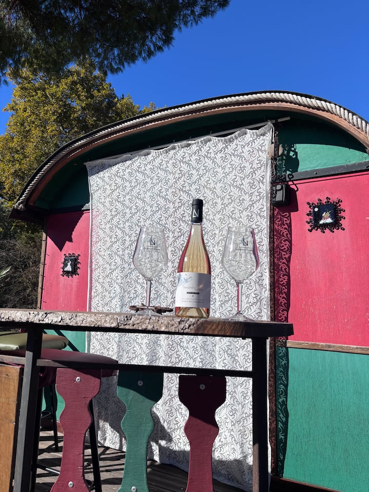 Roulotte Insolite Entièrement éQuipée En Camargue - Vauvert